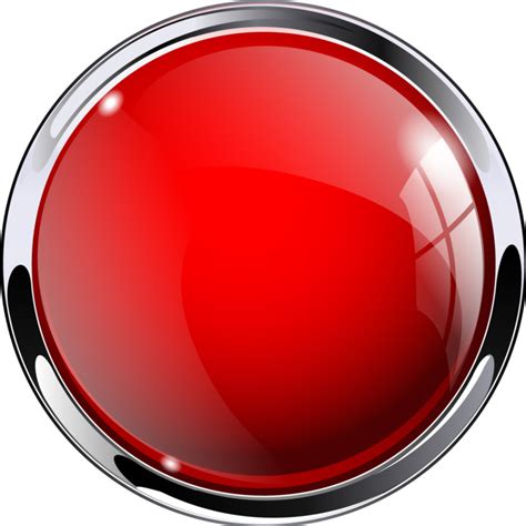 红色科技商务金属按钮eps免费下载 图星人