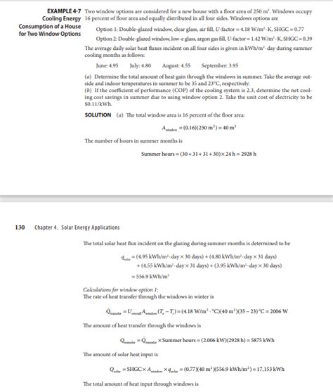 Solved Example 4 7 Two Window Options Are Considered For A