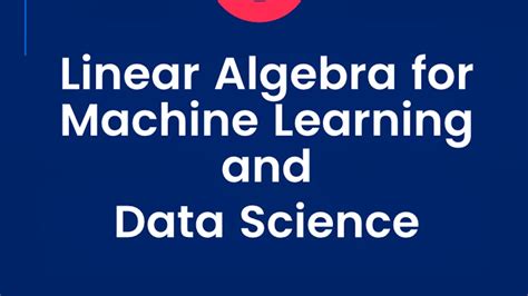 Linear Algebra Basics Coursera