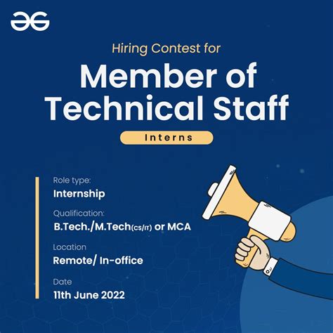 Geeksforgeeks On Linkedin Mts Memberoftechnicalstaff Hiringcoders Hiringnow Hiringalert