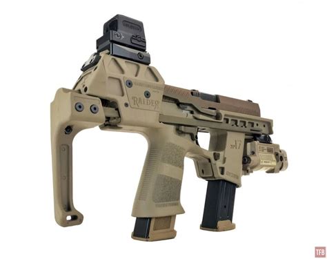Tfb Review Flux Raider Mp17 P320 Pdw Chassis