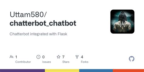 Github Uttam580chatterbotchatbot Chatterbot Integrated With Flask