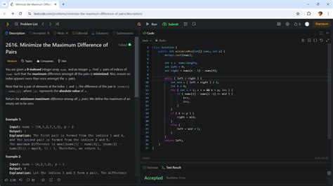 How To Minimize The Maximum Difference Of Pairs Boina Sowmya Posted On The Topic Linkedin
