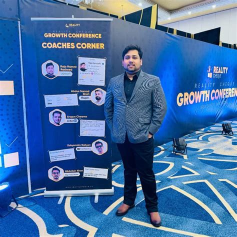 raja hamza rasheed on linkedin having a prevellage to share the stage