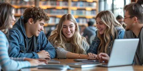 Premium Photo Group Of Babe Male And Female Study And Discusing Together