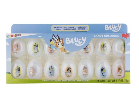 Galerie Bluey Strawberry Flavored Special Edition Printed Easter Candy