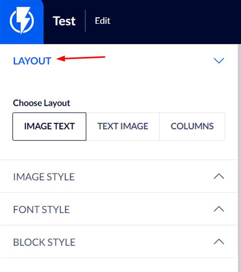 Image Text Element On The Popup Editor Weblayr Editor Flashyapp