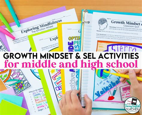 Growth Mindset And Sel Activities 20 Ideas For The Secondary Classroom