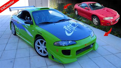 Mitsubishi Eclipse Fast Furious en 20 minutos Transformación YouTube
