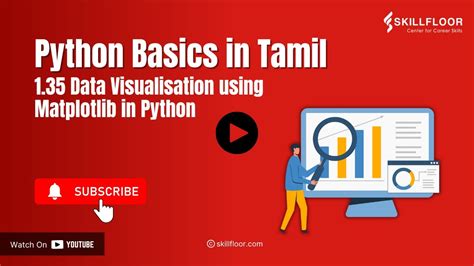 Data Visualization Using Matplotlib In Python Part 1 Python Courses In Tamil Skillfloor