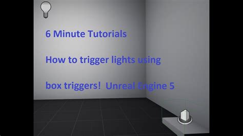 Ue5 Box Triggers For Lights 6 Minute Tutorial Youtube