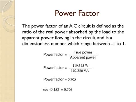 Ac Power And Power Factor The Types Of Powers Define Power Factor