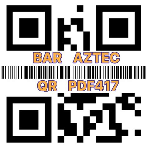 bar qr aztec pdf417 by gerhard lentschik