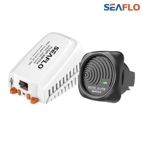 씨플로 Seaflo 빌지펌프 플로트 스위치 알람 스피커 세트 수위센서 경보기 12v 24v 보트로닷컴