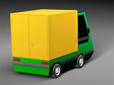 만화 전기 자동차 3d 모델 10 Unknown Obj Max Fbx C4d Free3d