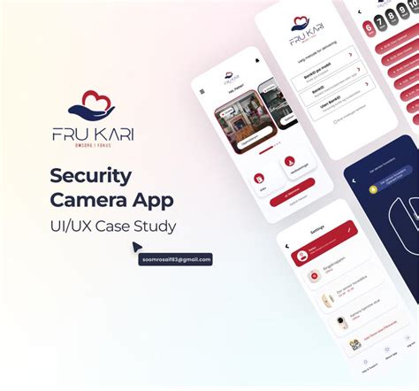 Saif Soomro On Linkedin Uiux Design For Fukari Security Camera App