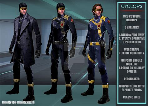 Cyclops An Mcu Costume Concept By Rainingcrow On Deviantart