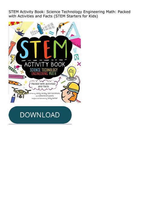 ️pdf⚡️ Stem Activity Book Science Technology Engineering Math Packed