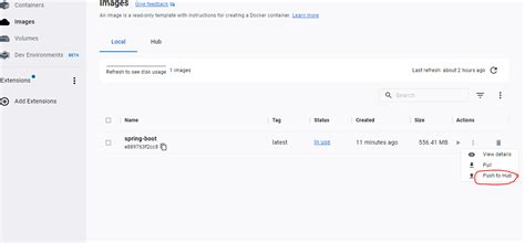 Deploy Spring Boot Application Development Docker Window 10