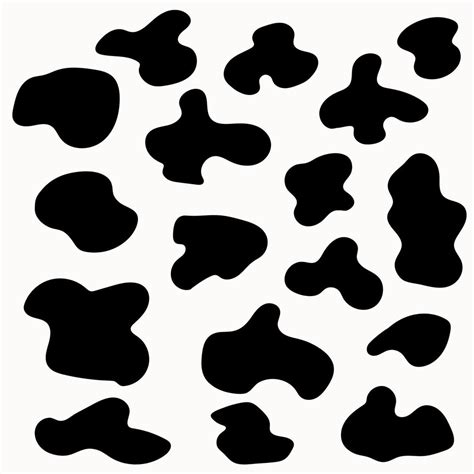 Organic Blob Random Shapes In Black Color Vector Art At Vecteezy