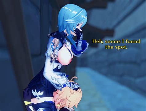 Post Aether Eula Lawrence Genshin Impact Koikatsu Thebluehermit