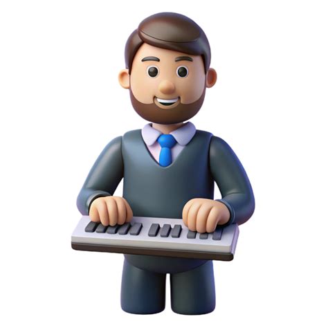 Vibrant Abstract Software Engineer With Keyboard Original 59919062 Png