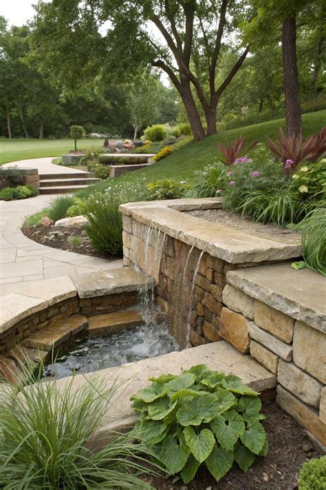 16 Creative Step Down Retaining Wall Ideas