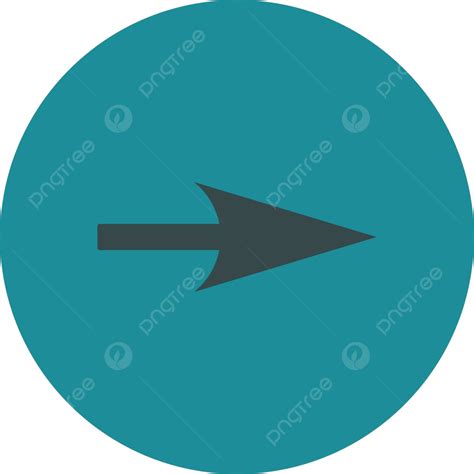Round Button With Soft Blue Hues And An Arrow Along The X Axis Vector Arrow Cursor Absciss