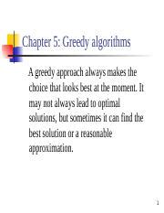The Power Of Greedy Algorithms Finding Optimal Solutions And Course Hero