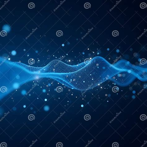 Technology Network Digital Data Flow Artificial Intelligence Data Analytics Processing Abstract