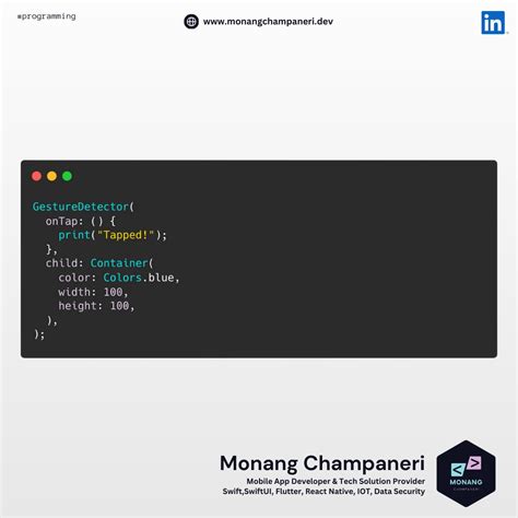 Flutterdev Gesturedetector Interactiveui Smoothux Fluttermagic