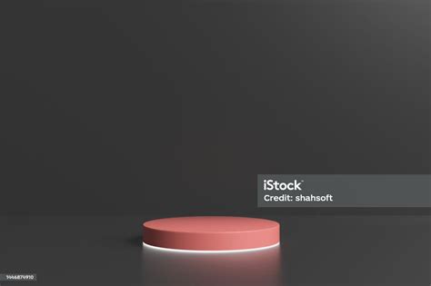 빈 연단 제품 프레젠테이션을 위한 현대적인 미니멀 쇼케이스 장면 0명에 대한 스톡 사진 및 기타 이미지 0명 3차원 형태