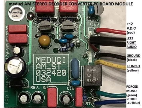 Meduci Am Stereo C Quam Decoder Converter Add On Board Eur 24 02 Picclick Fr
