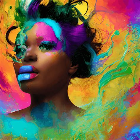 Sexy Abstract Face And Body Creative Fabrica