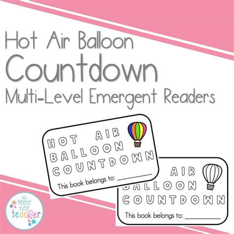 Math Multi Level Emergent Reader Bundle Differentiated Tpt