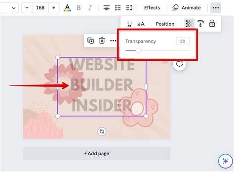 Can You Make Text See Through In Canva