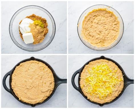 Cheesy Refried Bean Dip Recipe The Cookie Rookie