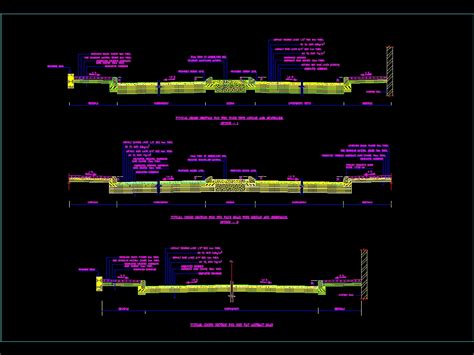 Road Pavement Drawing Autocad File In Autocad Cad 160 85 Kb Bibliocad