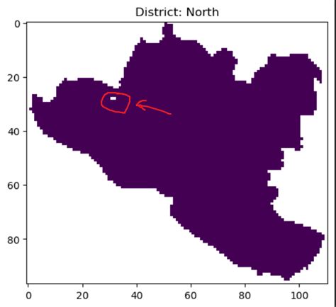 Python Masking A Raster With Only One Value And Defining The Nodata Pixels To 0 Only Inside