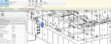 Setting Up A Electrical Distribution In Revit