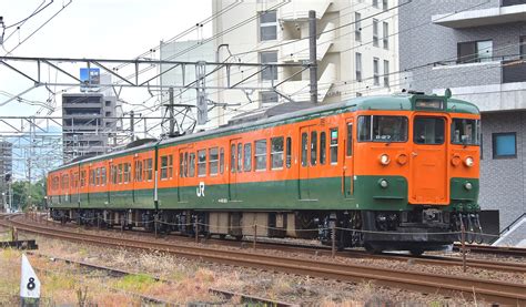 115系湘南色D 27出場 団塊鉄ちゃん気紛れ撮影記