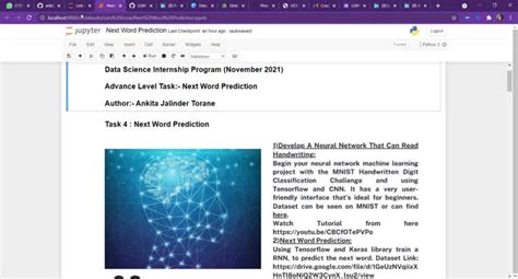 Video Ankita Torane On Linkedin Task Task Dataset Tool Github