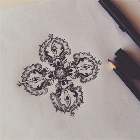 10 Vajra Tattoo Ideas Vajra Buddhism Tattoos