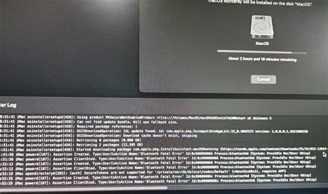 getting this bluetooth fatal error while installing hackintosh r