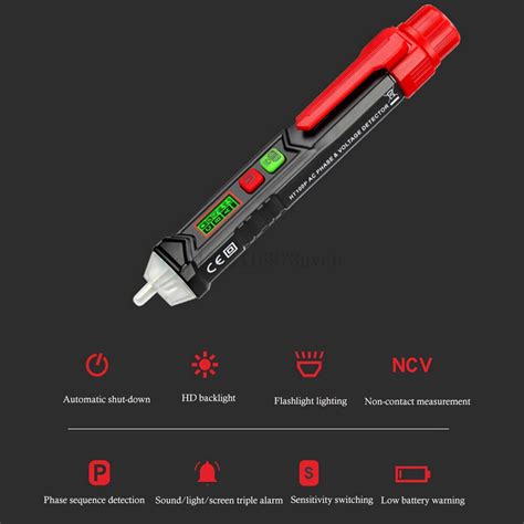Ht100p Ac Voltage Detector Led Non Contact 3 Phase Grandado