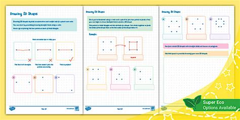 Drawing D Shapes Ages Hecho Por Educadores