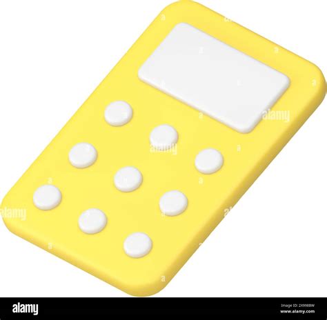 Calculating Machine Accounting Financial Budget Yellow Device With