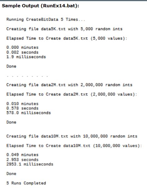 Solved Write A Perl Program CreateBigData Pl That Creates Chegg