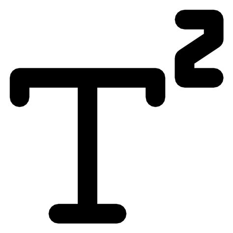 Superscript Vector SVG Icon SVG Repo