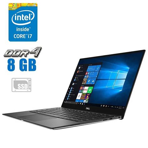 Купить ультрабук Dell XPS 13 9370 / 13.3" (1920x1080) IPS / Intel Core ...